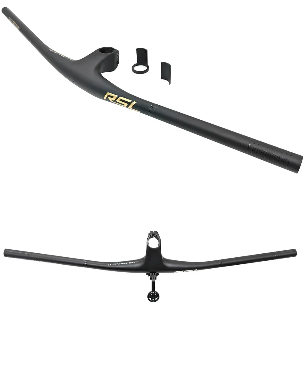 RSL-Integrated-Full-Carbon-Handlebar-Gold-Stamped-13-Stem-MTB ...