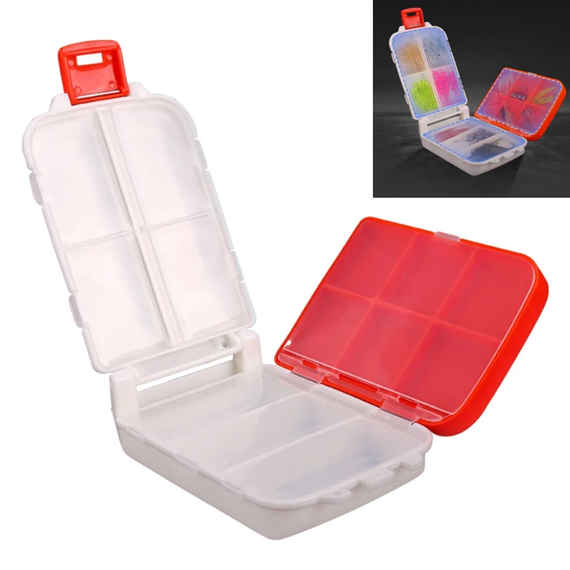 3 Layers Folding Fishing Lure Box for Soft Bait / Jig Hooks Storage 13 ...