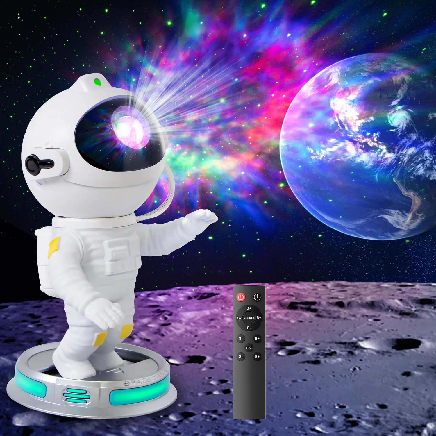 2023-New-Astronaut-Galaxy-projector-USB-Starry-project-Home-Remote ...