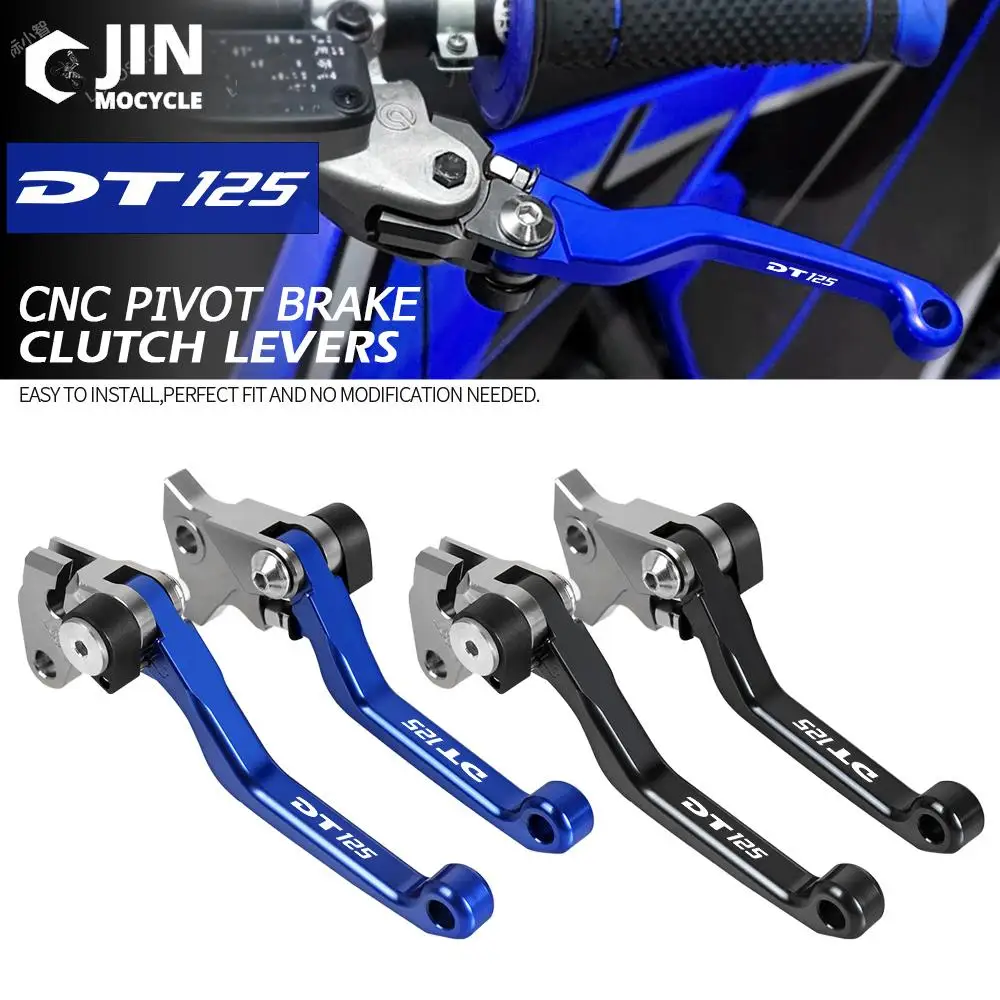 Pivot-Brake-Clutch-Levers-FOR-YAMAHA-DT125-1989-1990-1991-1992-1993 ...