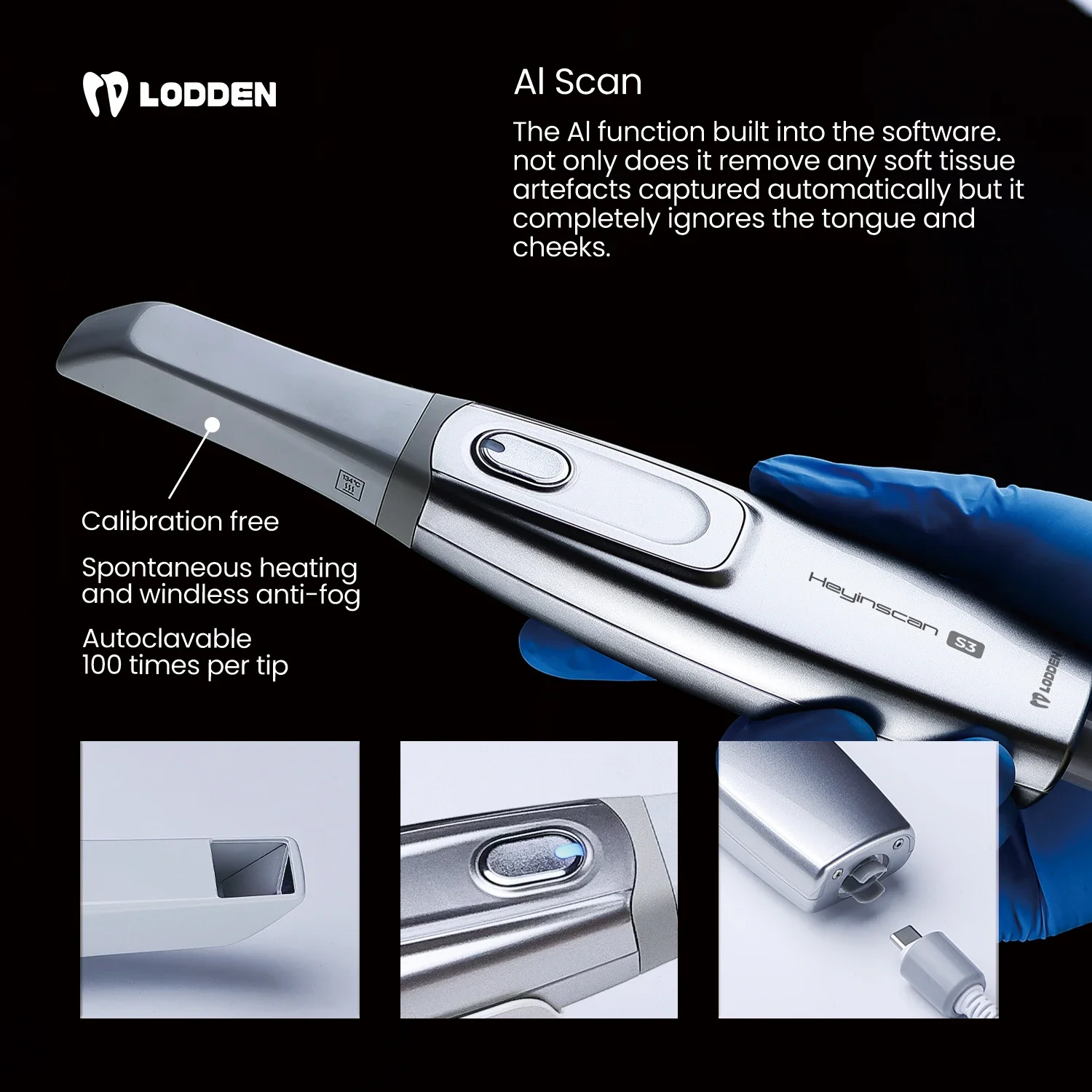 Lodden-esc-ner-3D-Dental-Heyinscan-S3-con-Software-de-escaneo-CAD-CMD ...