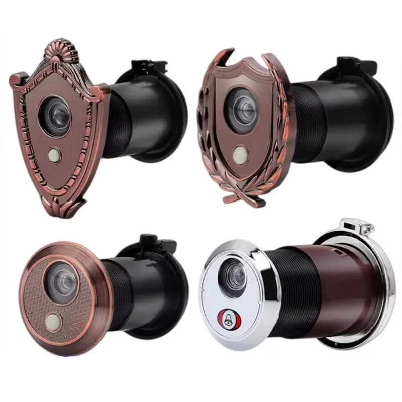 Door Viewer 180 Degree Wide Angle Peephole Plastic Privacy Protection ...