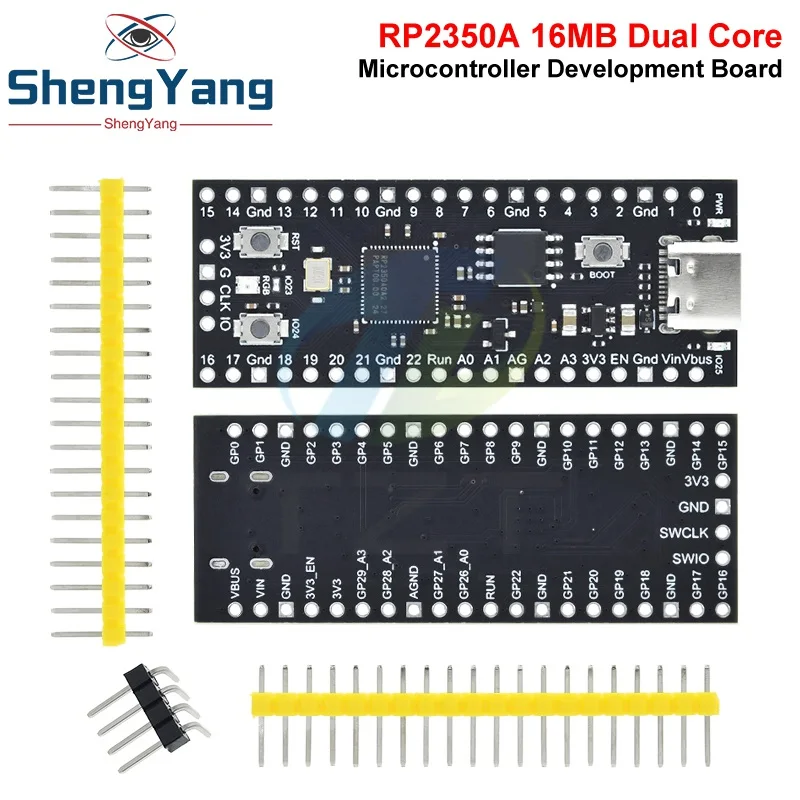Pico2 RP2350 Development Board TYPE-C USB RP2350A 16MB Microcontroller ...