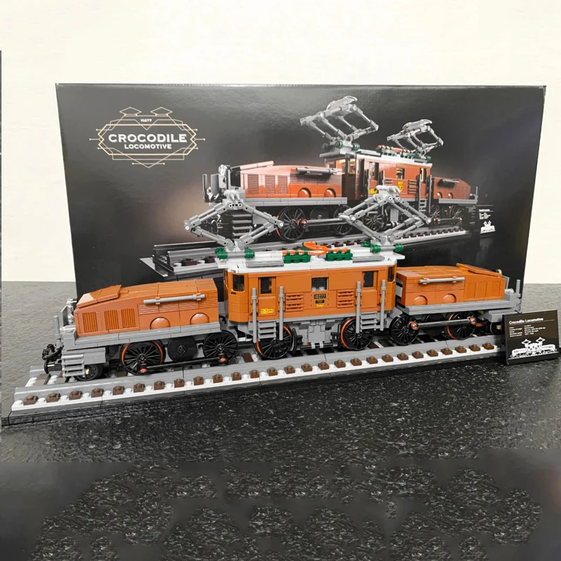 Creative-Expert-Crocodile-Locomotive-Model-Moc-Modular-Building-Blocks ...