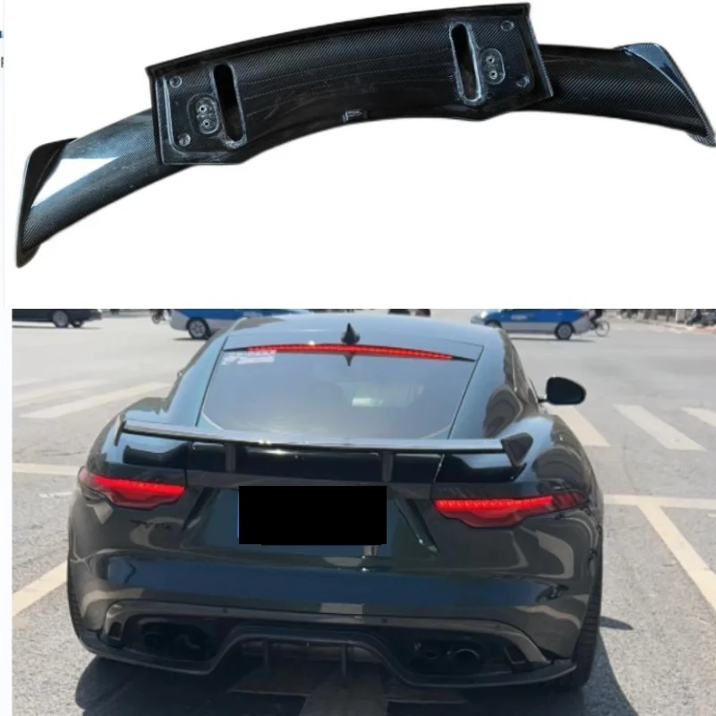 Carbon fiber Rear Spoiler for JAGUAR F-type 2013-2022 modified Lift ...