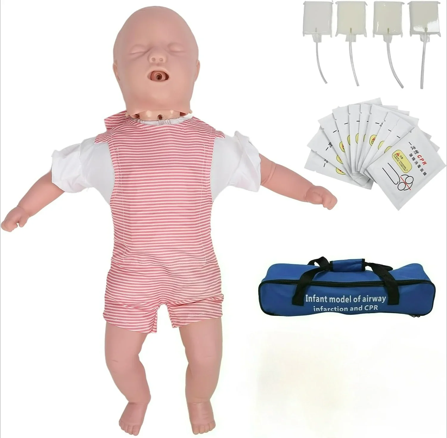 Infant Airway Obstruction Training Manikin CPR Choking Manikin First ...