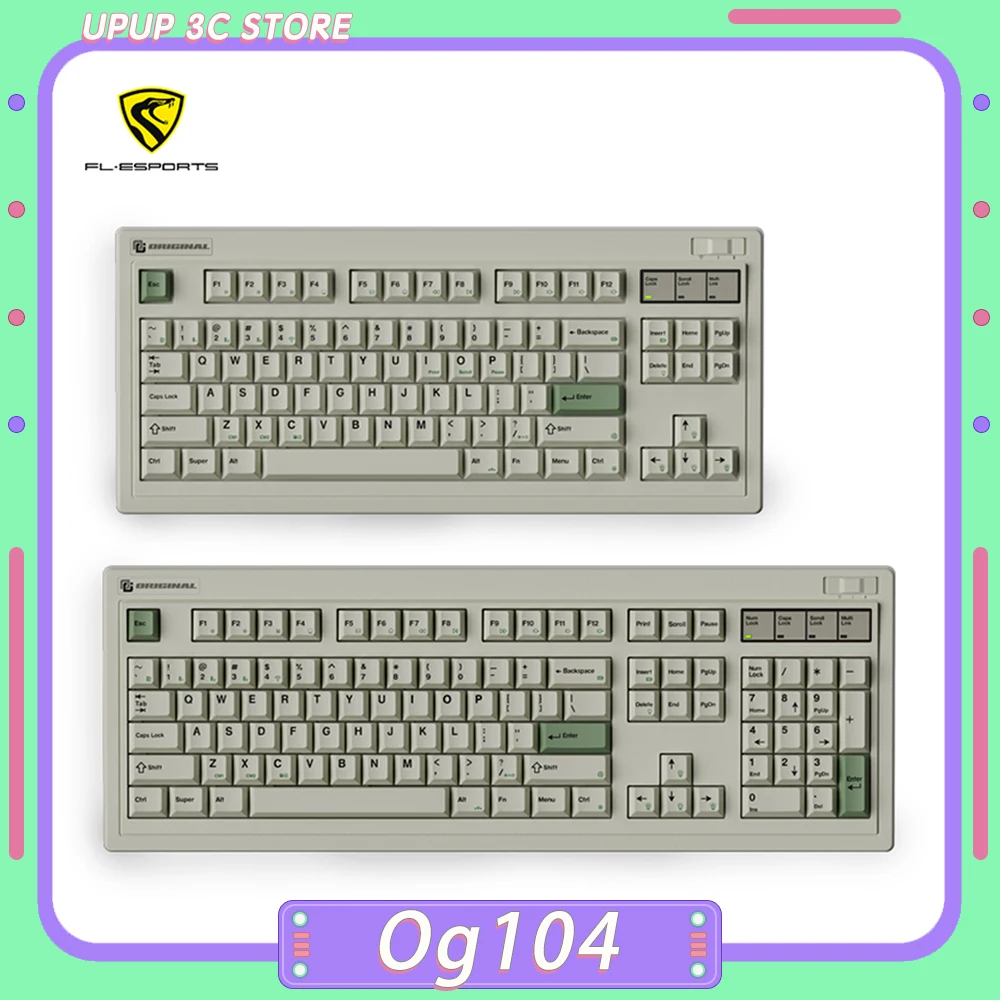 Fl-Esports-Og104-84-104keys-Mechanical-Keyboard-3-Mode-Bluetooth ...