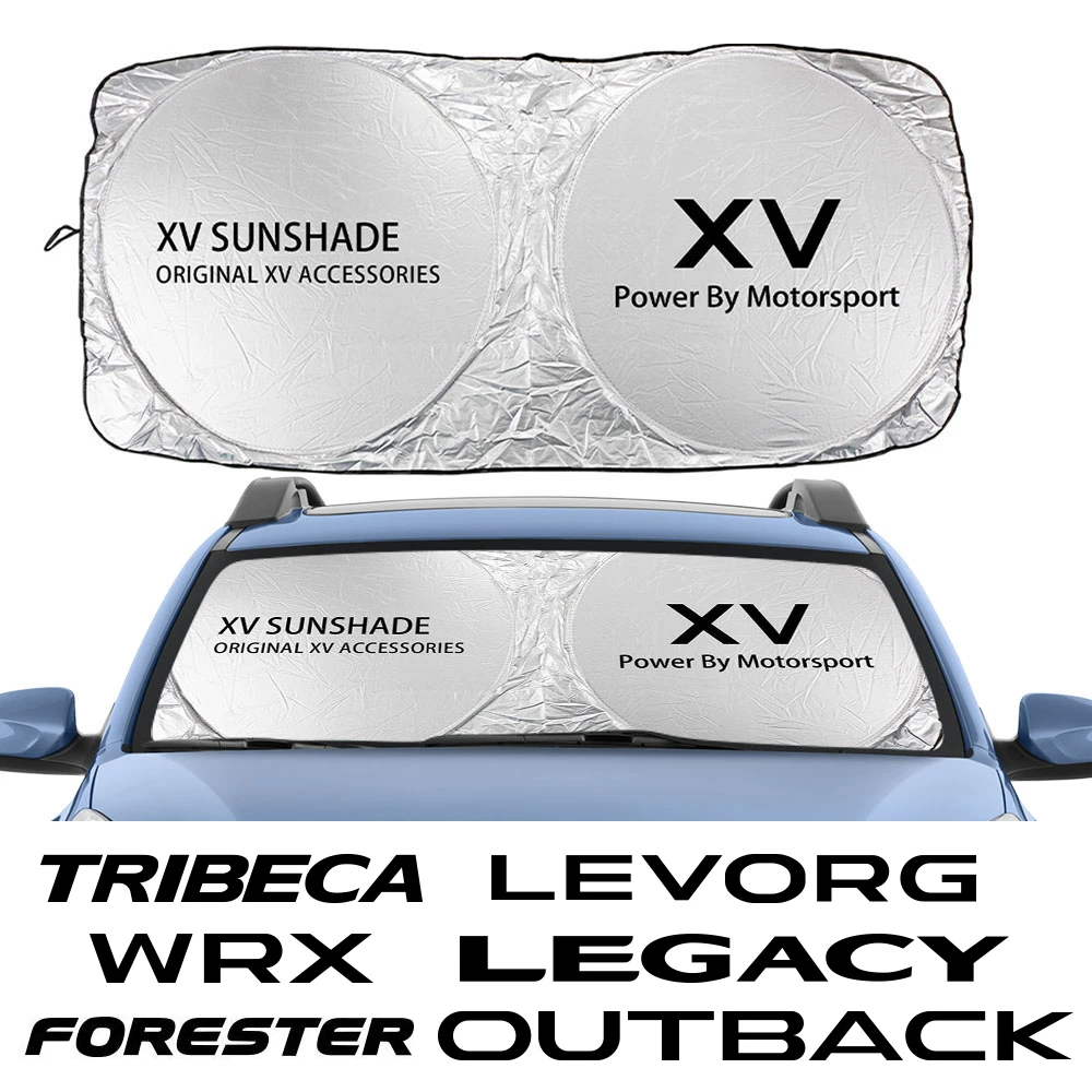 Car Windshield Sunshades Cover Accessories For Subaru Forester XV ...