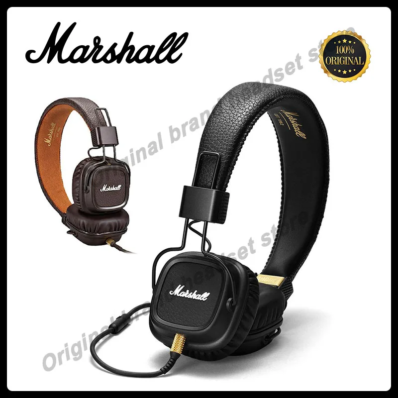 Original Marshall Major Ii Wired On-ear Headphones Classic Retro ...
