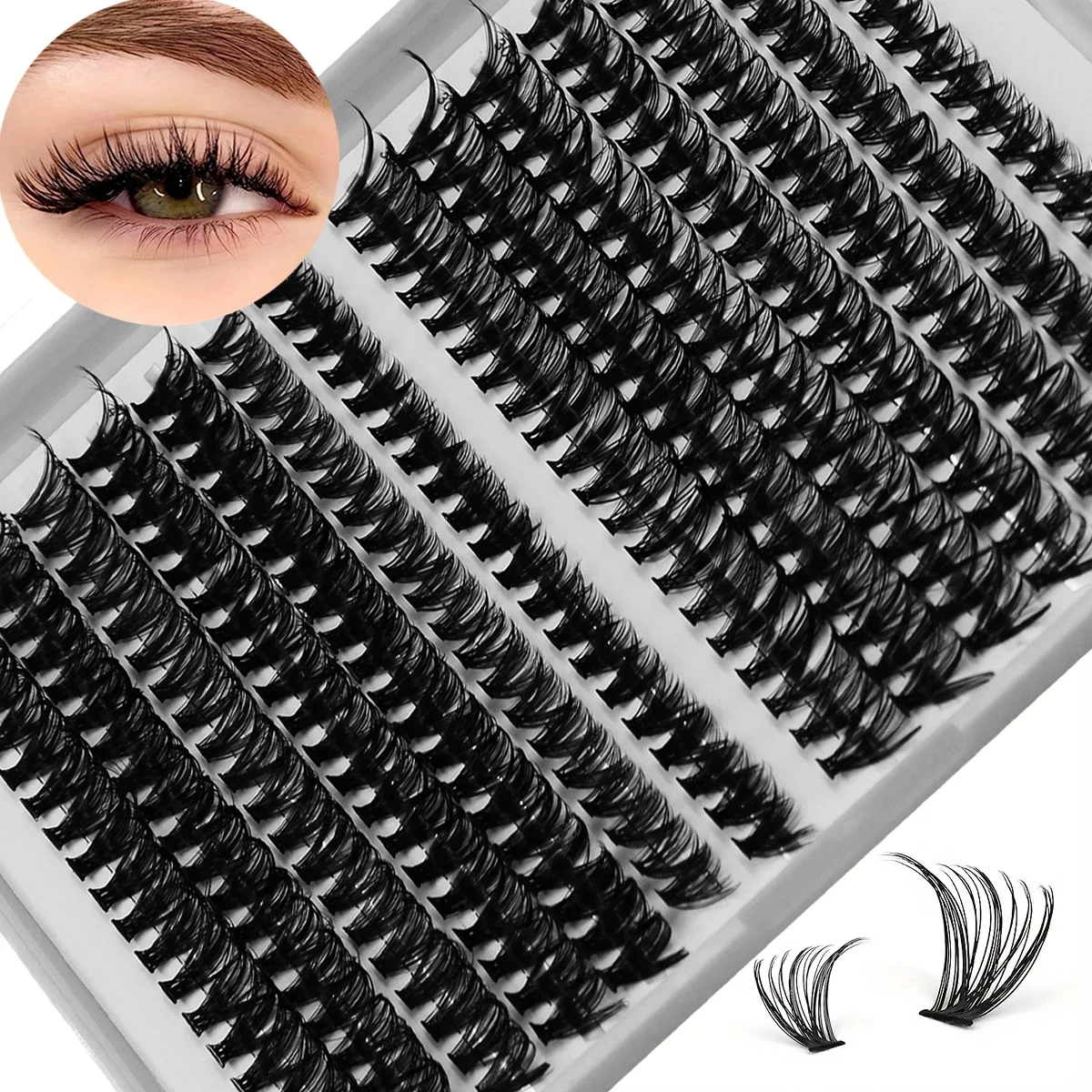 30D-40D-Individual-Lashes-280pcs-Cluster-Lashes-DIY-Lash-Extension-9 ...