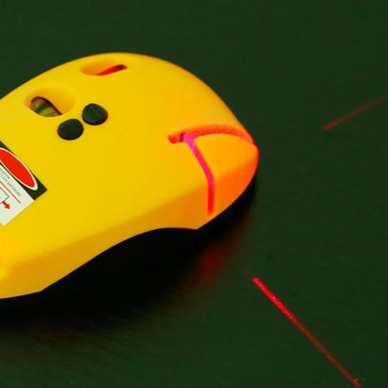 2-Line Laser Level Meter Mouse Type Right-angle Level Marking Device ...