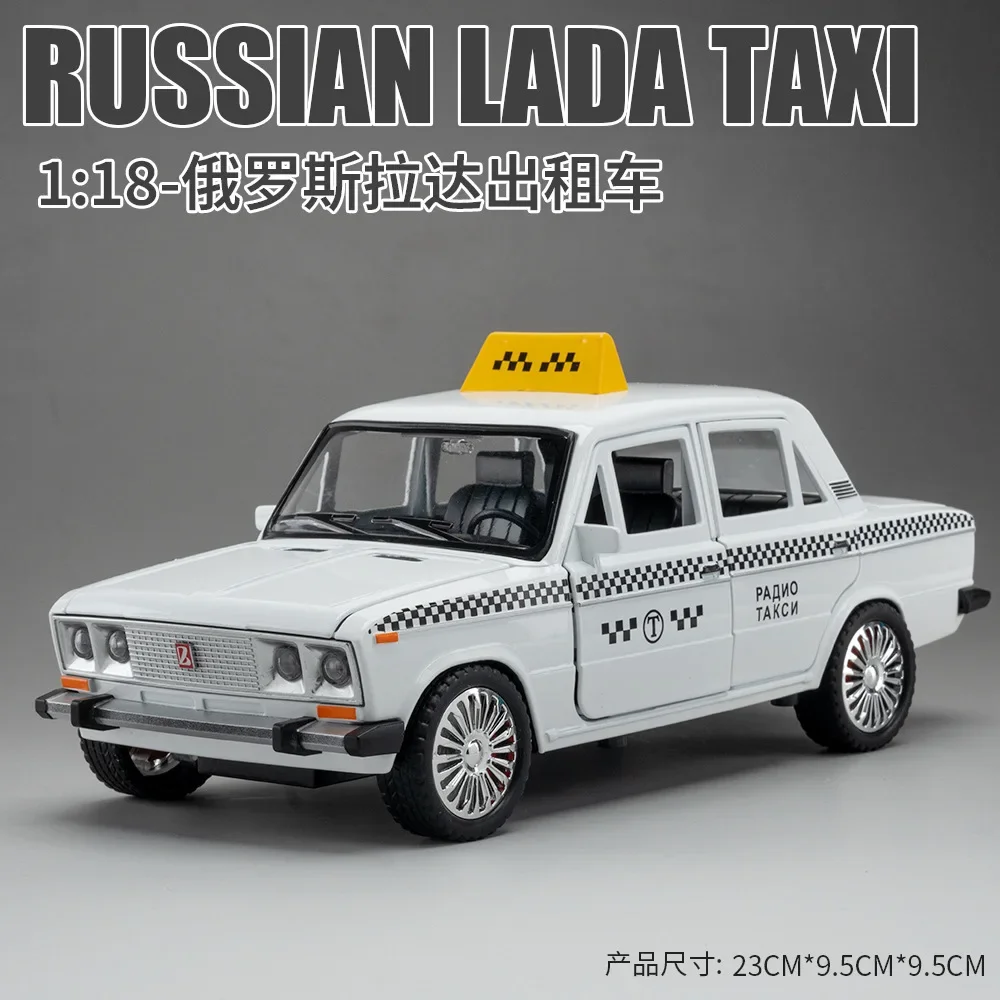1-18-Scale-Russian-Lada-Taxi-Diecast-Alloy-Pull-Back-Car-Collectable ...