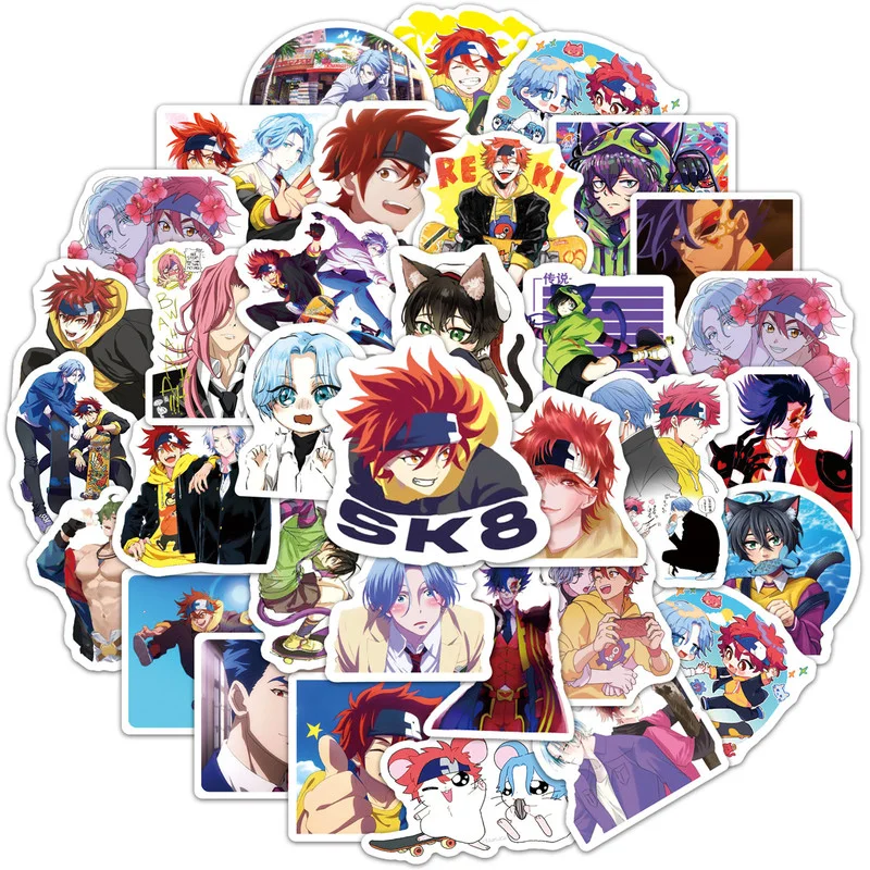 Bandai-Cartoon-Anime-SK8-the-Infinity-Stickers-For-Car-Laptop-Phone ...