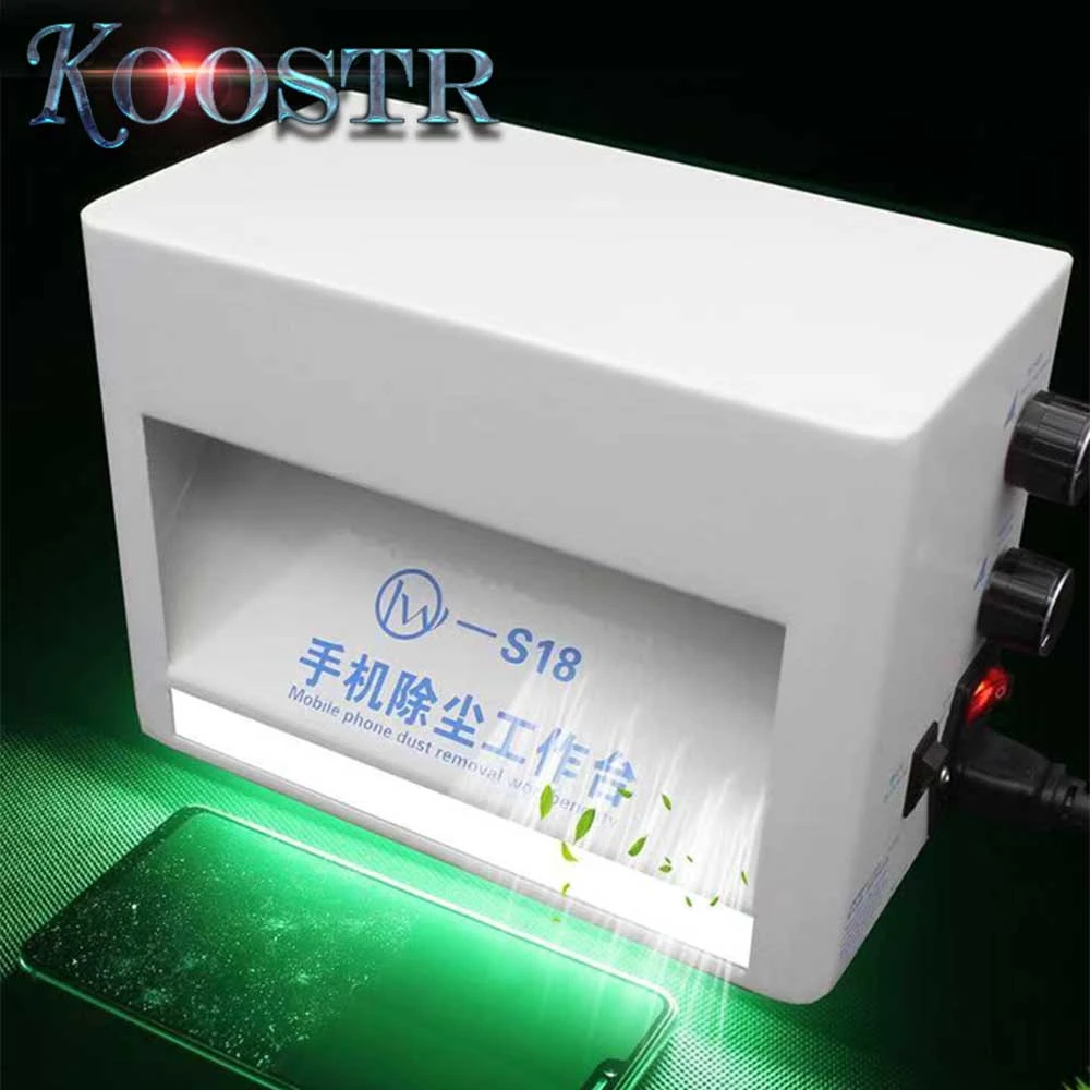 Mobile phone dust removal desk lamp LCD screen dust inspection LED ...