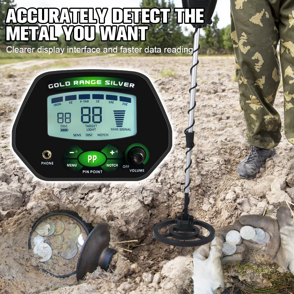 High-Accuracy-Professional-MD-4090-Underground-Metal-Detector-LCD-Metal ...