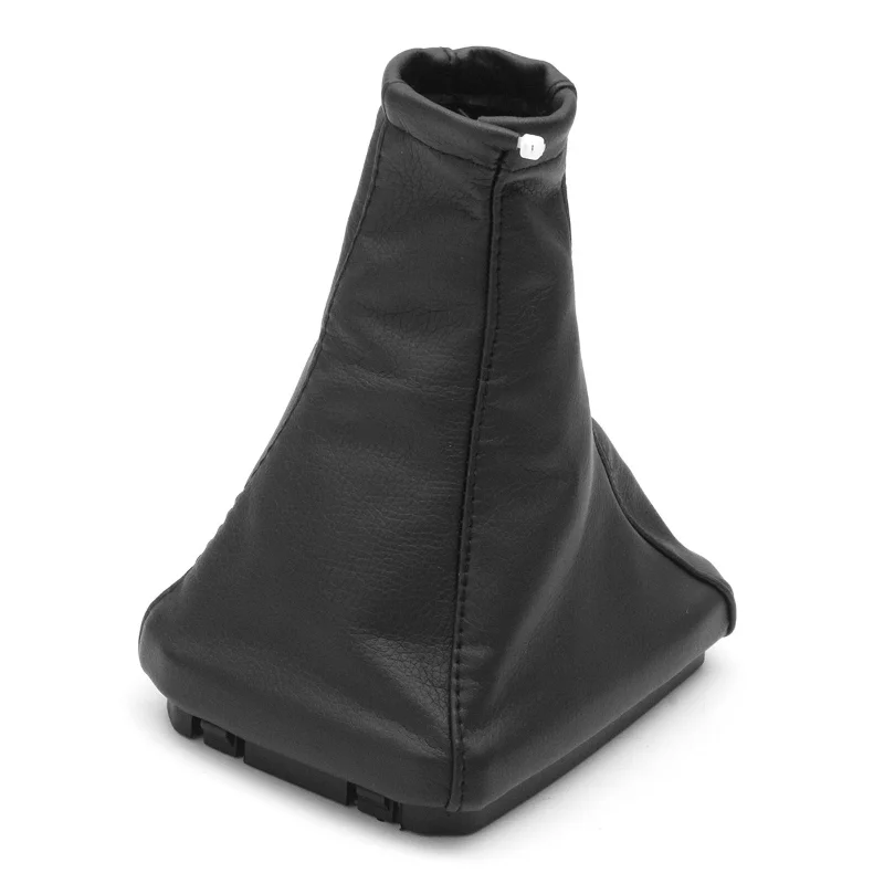 Car Gear Shift Lever Cover Leather Shifter Gaiter Knob Boot Cover For ...