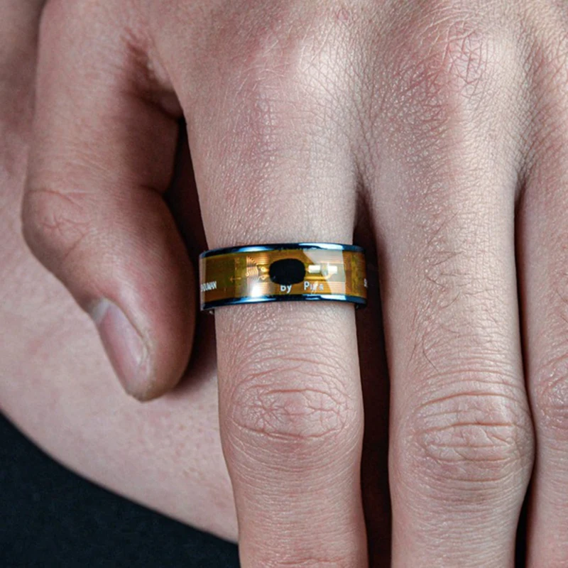 Anillo-inteligente-NFC-port-til-compacto-dispositivo-de-reconocimiento ...
