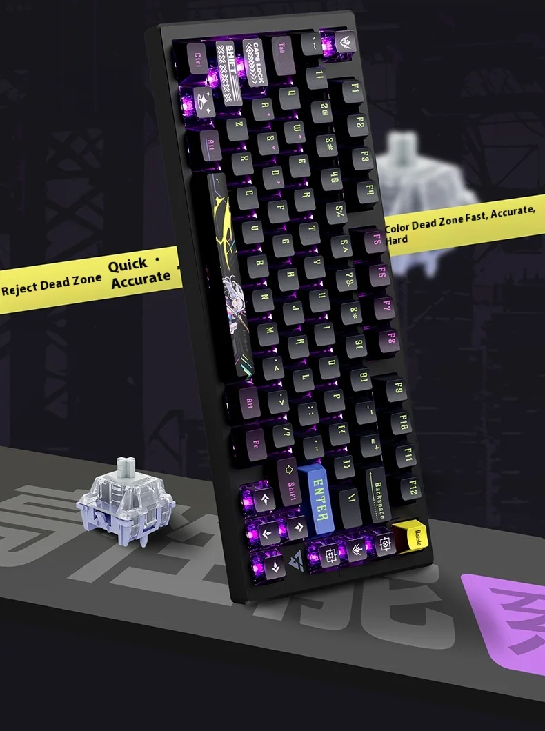 ATK RS7 Pro Keyboard - 8K Speed, Hall Effect, RGB Gaming Gear ...