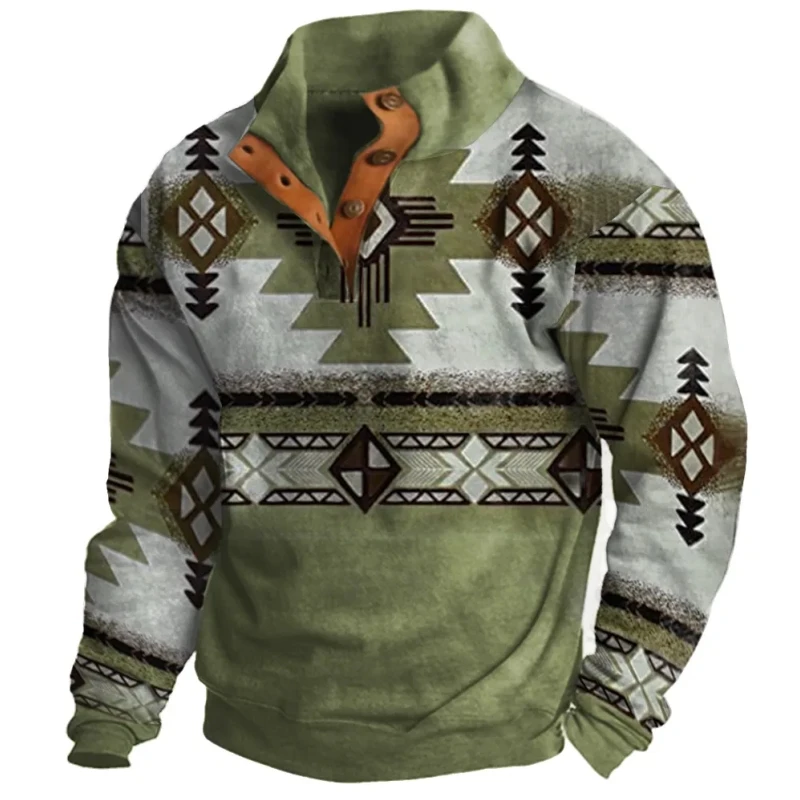 Ethnic-Style-Sweatshirts-For-Men-Aztec-Pattern-3d-Print-Hoodies-Autumn ...