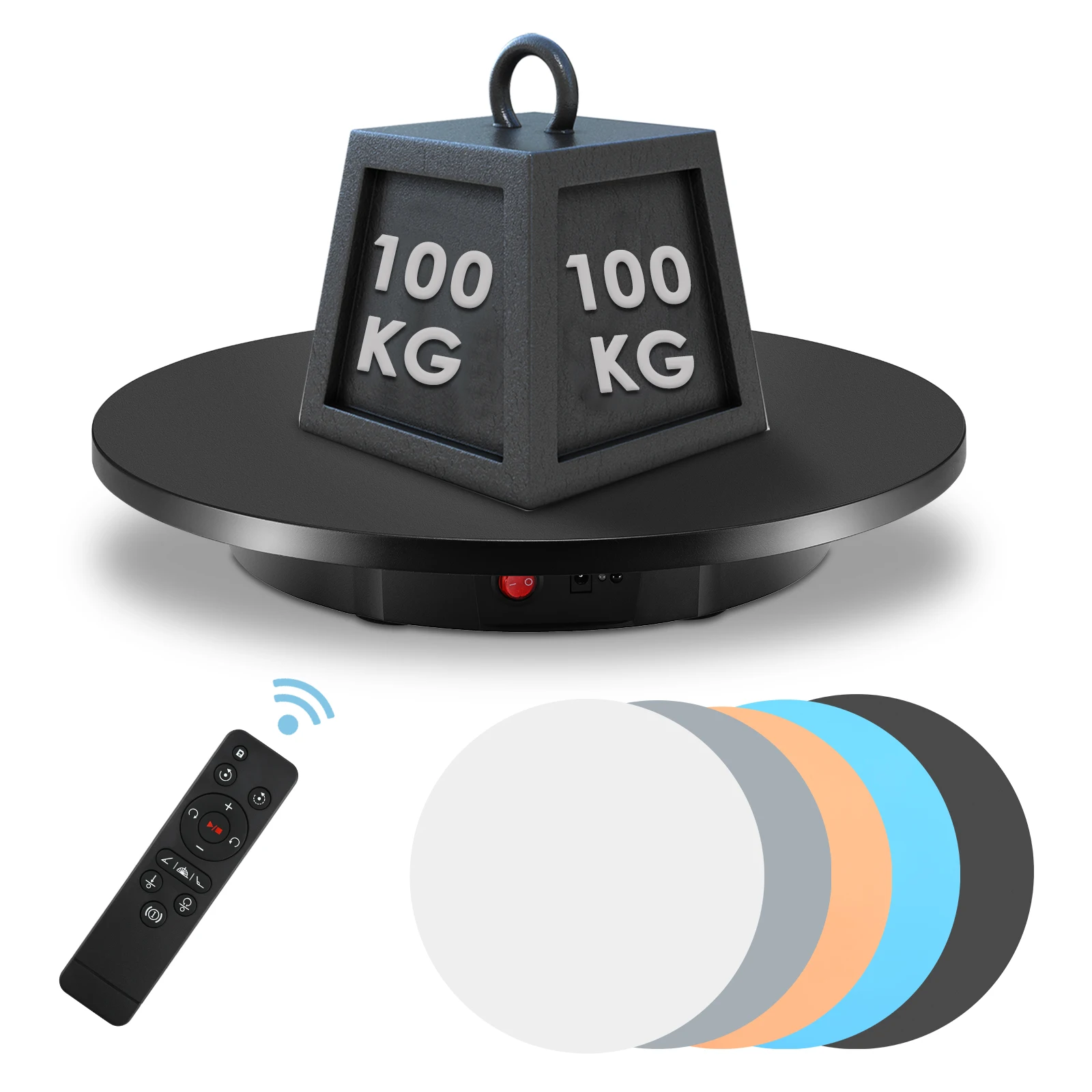 42CM-100KG-Rotating-Display-Stand-360-Panoramic-Automatic-Display-Table ...