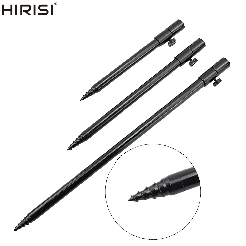 2-x-Carp-Fishing-Tackle-Bank-Sticks-Fishing-Rod-Pod-Telescopic ...