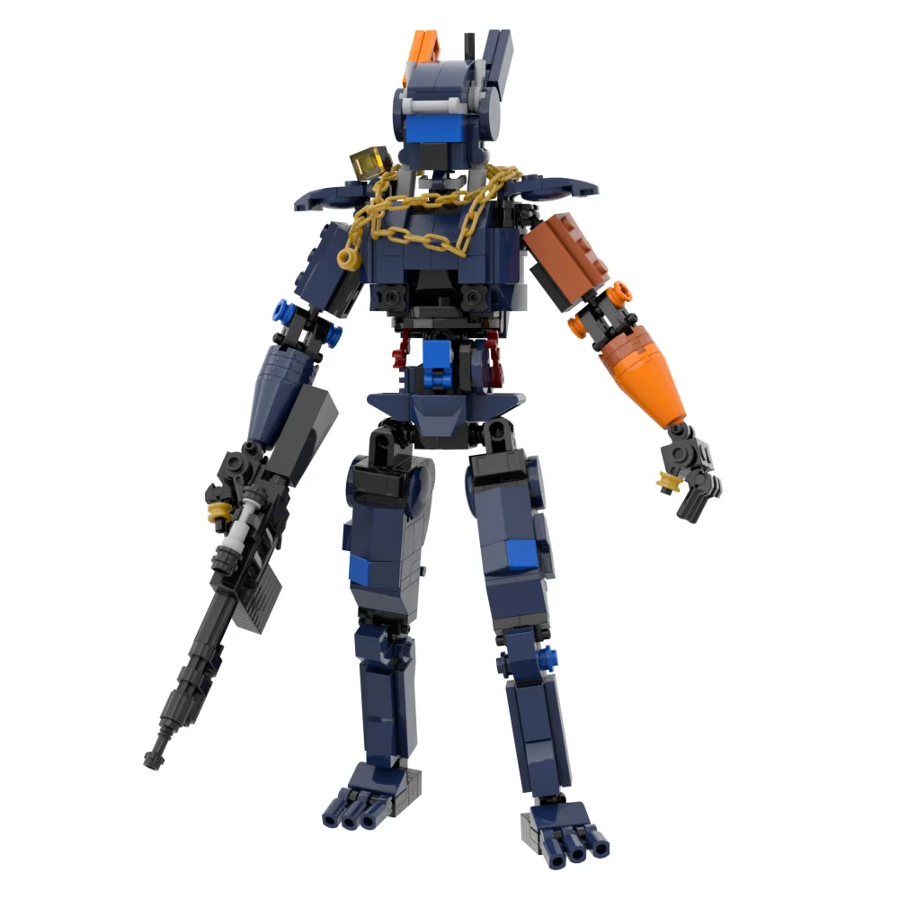 Chappied-Robot-Action-Figure-Building-Block-Model-Kit-MOC-Mecha-MOC ...