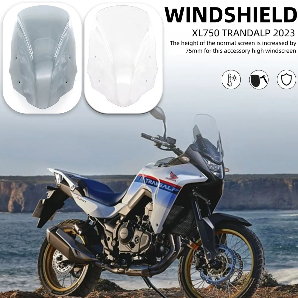 2023-New-Motorcycle-Windshield-Spoiler-Windscreen-Deflector-For-HONDA ...