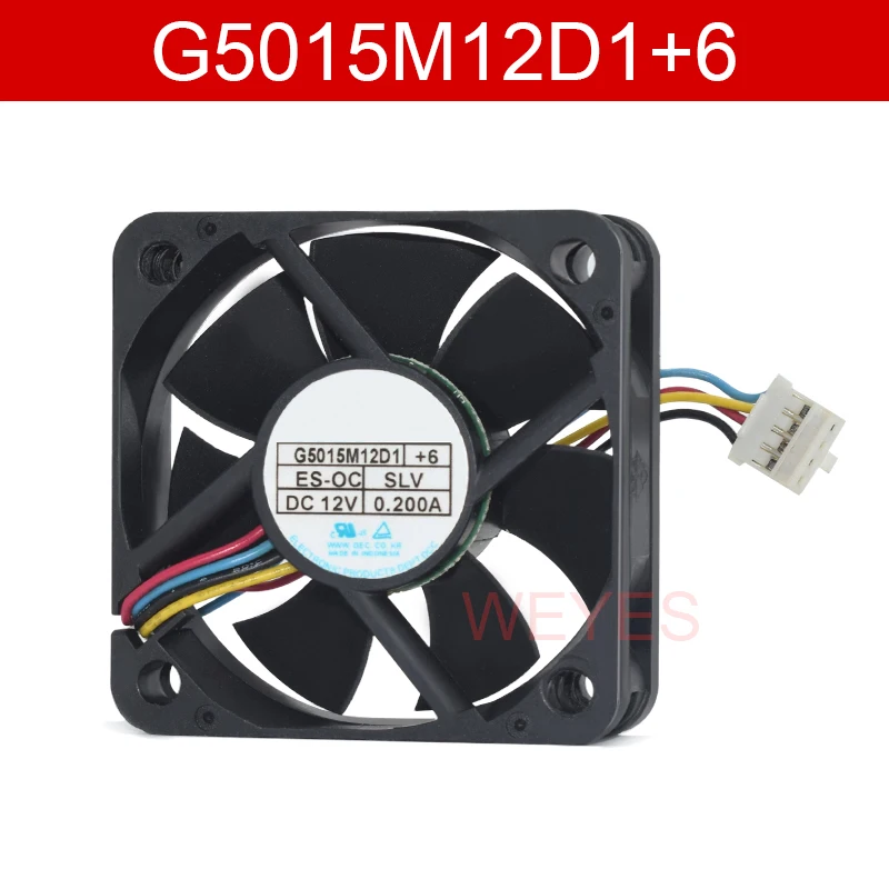 Genuine-50mm-fan-For-G5015M12D1-6-12V-0-2A-50-50-15mm-4pin-PWM-Car ...