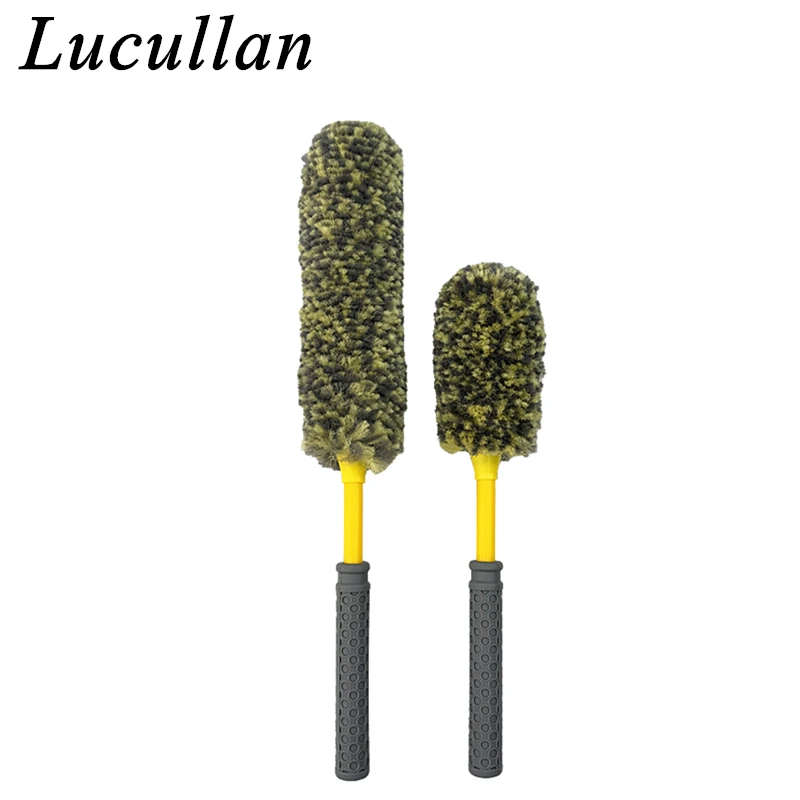Lucullan-2-Pack-Ultra-Soft-and-Fluffy-Synthetic-Wool-With-Ergonomic ...