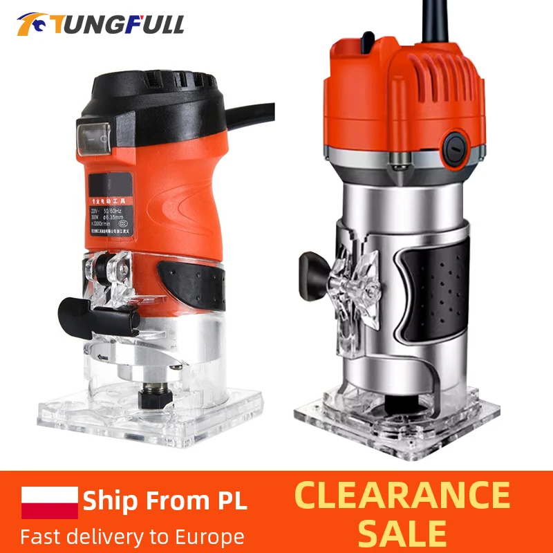 Electric-Wood-Router-Electric-Trimmer-Wood-Milling-Engraving-Slotting ...