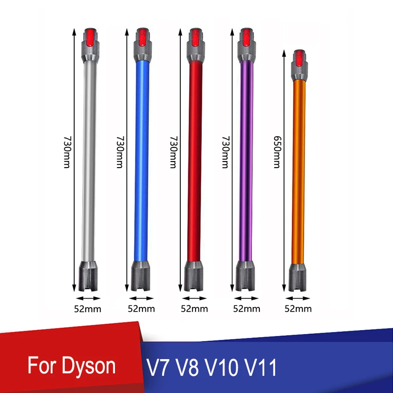 Extension Rod For Dyson V7 V8 V10 V11 Aluminum Straight Pipe Bar ...