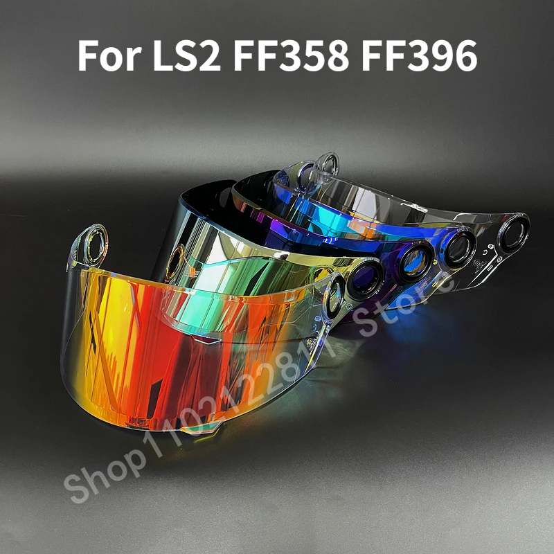 Full Face Motorcycle Helmet Visor Ls2 Ff352 | Multi-coloroptional Lens ...