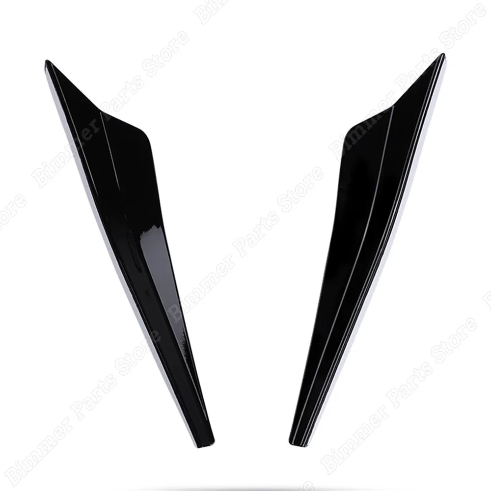 New Front Bumper Side Canards Bumper Lip Spoiler Trim For VW Golf 8 MK8 ...