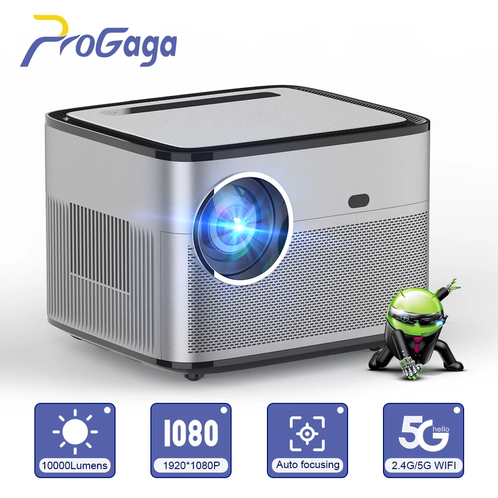 ProGaga-PG550W-Projector-Auto-Focus-Full-HD-1080P-Projector-PG550-for ...