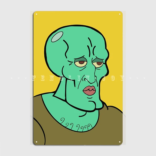 Spongebob Squarepants Squidward Handsome