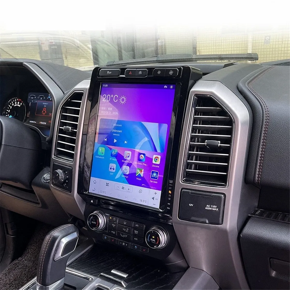 2din-android13-car-Radio-multimedia-player-For-FORD-F150-Raptor-2015 ...