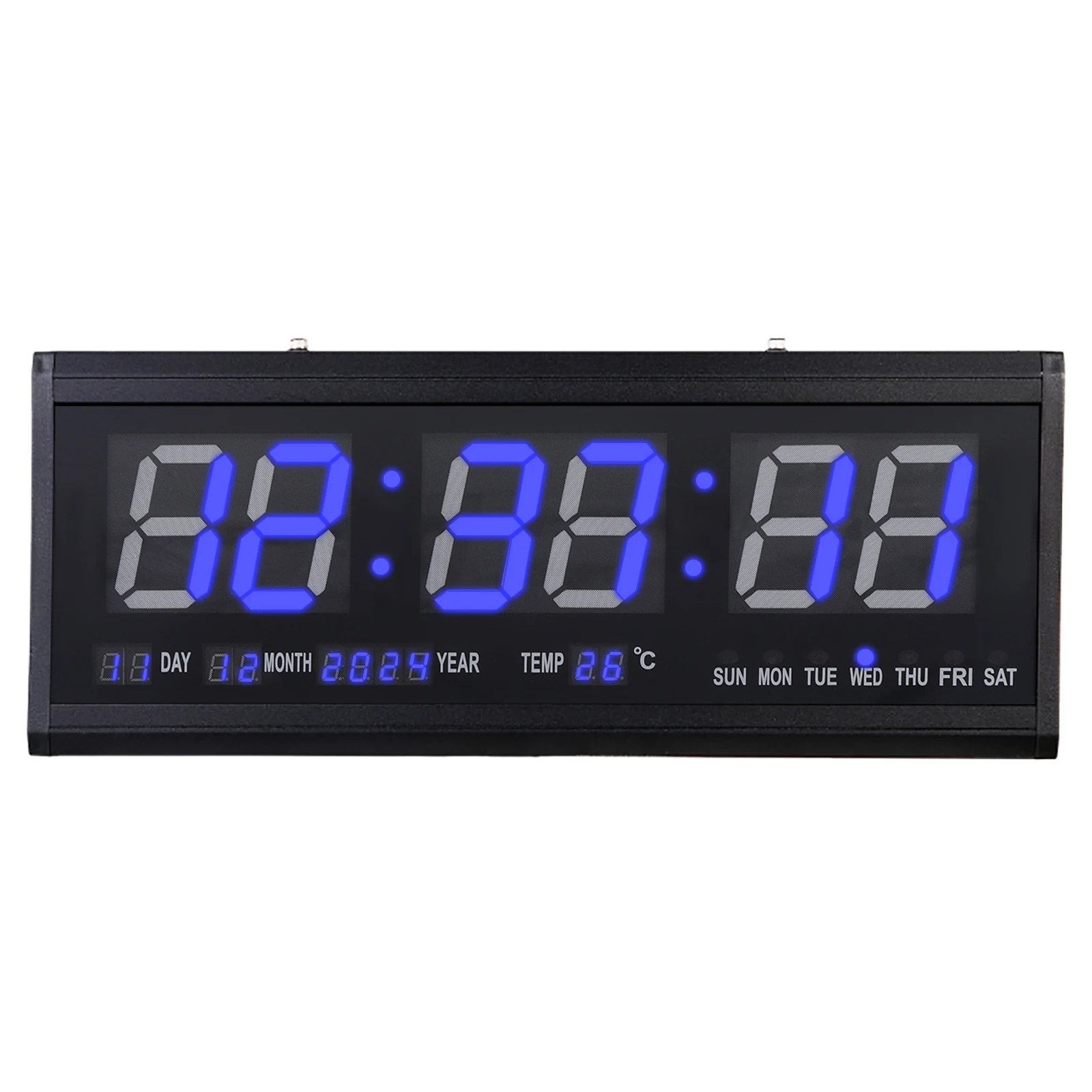 Reloj-de-pared-LED-digital-reloj-de-pared-de-gran-tama-o-enchufable-o ...