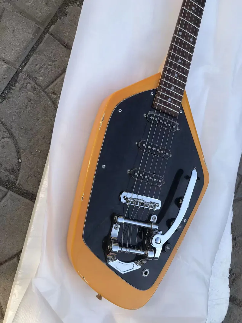 The-factory-exports-high-quality-6-string-irregular-electric-guitars ...