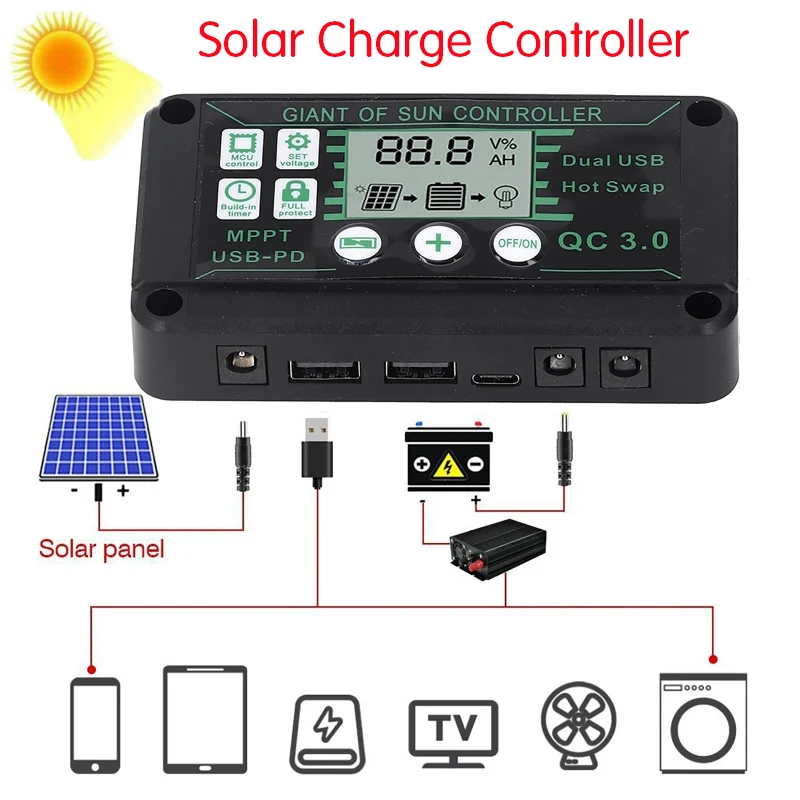 MPPT-Solar-Charge-Controller-10A-20A-60A-80A-100A-12V-24V-with-Dual-USB ...