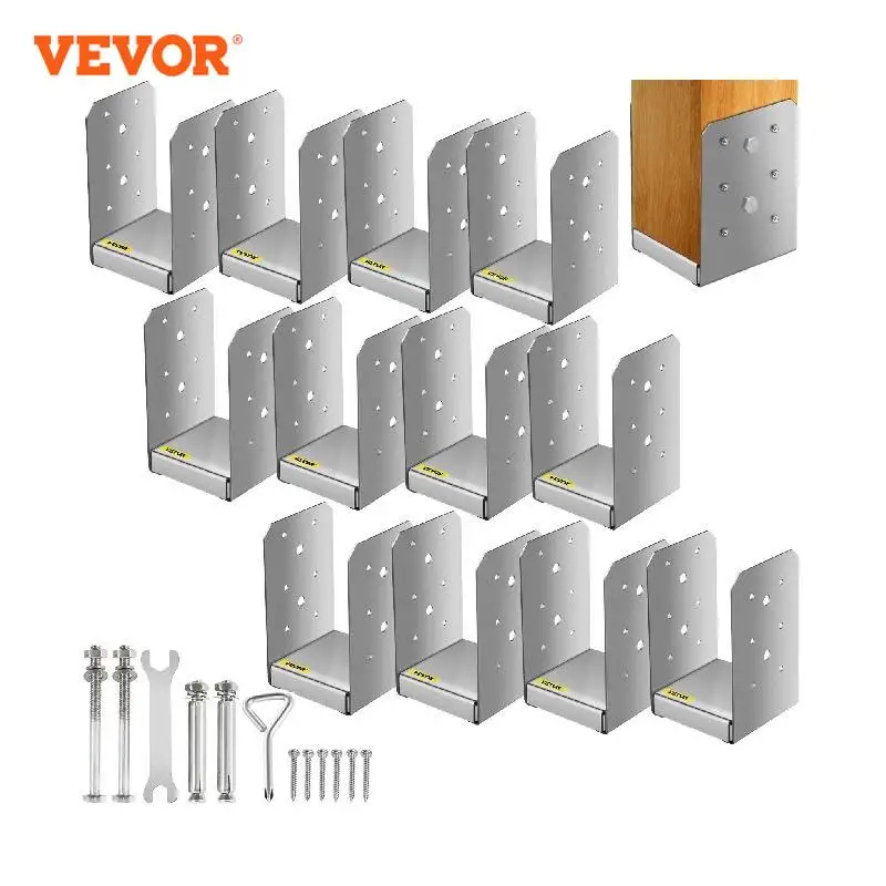 VEVOR-Standoff-Post-Base-4-10-12-PCS-Stainless-Steel-Adjustable-Post ...