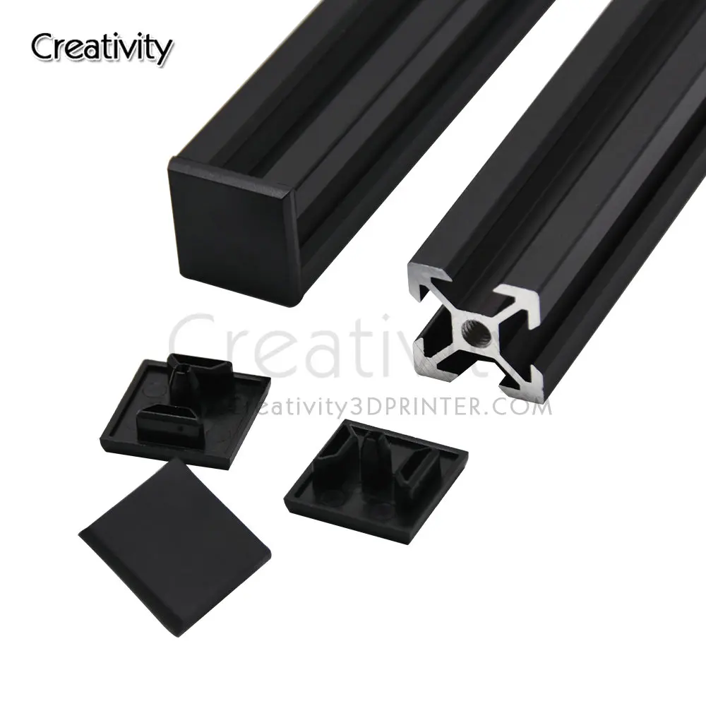 20-50Pcs-Aluminum-Profile-End-Cap-2020-Plastic-End-Cap-Cover-Plate-for ...