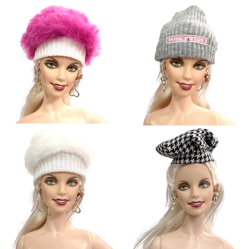 4-Pcs-set-Princess-Doll-Fashion-Hats-Beautiful-Accesspries-For-Barbie ...