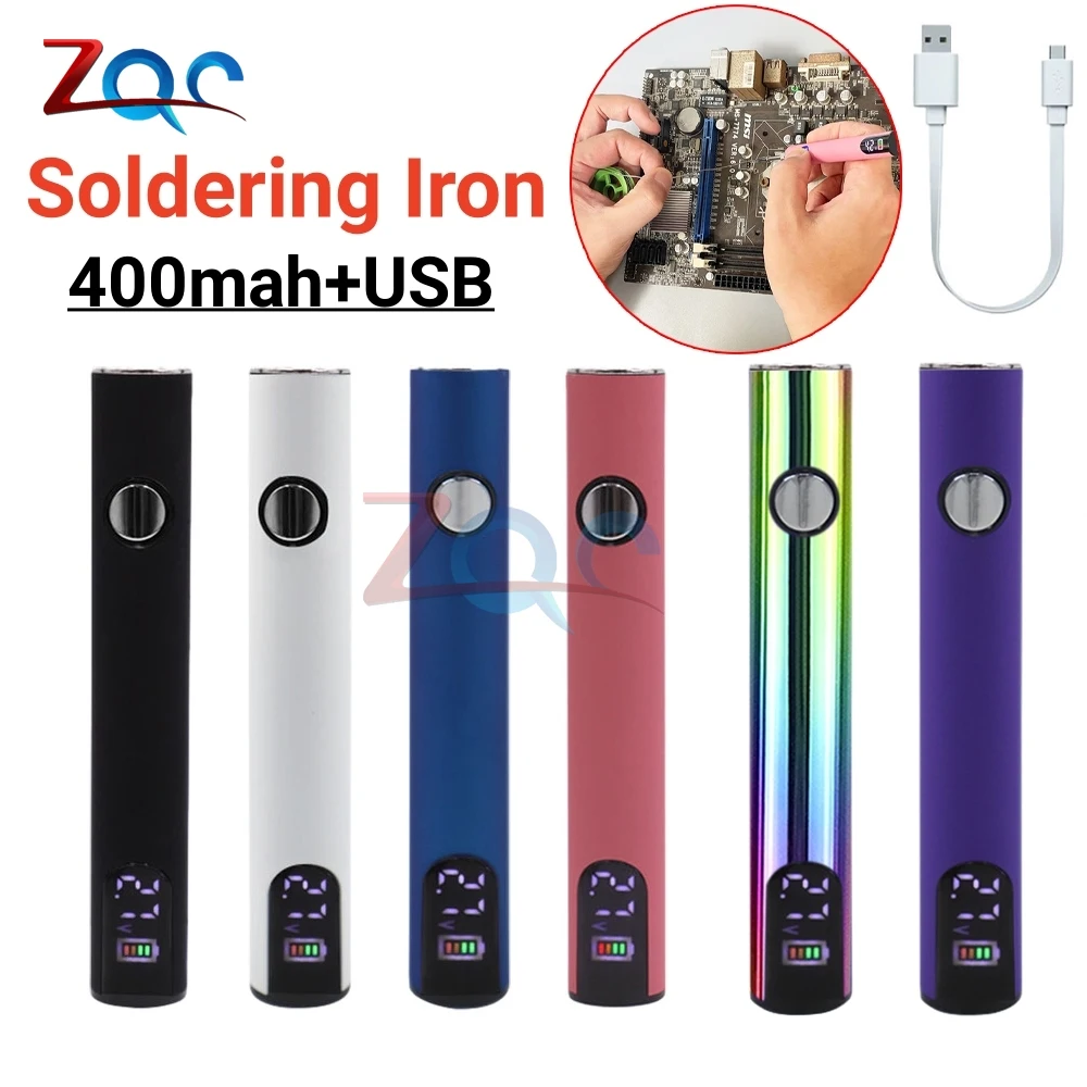 1pc 510 Mini Soldering Iron Pen Kit - Adjustable Voltage & Portable ...