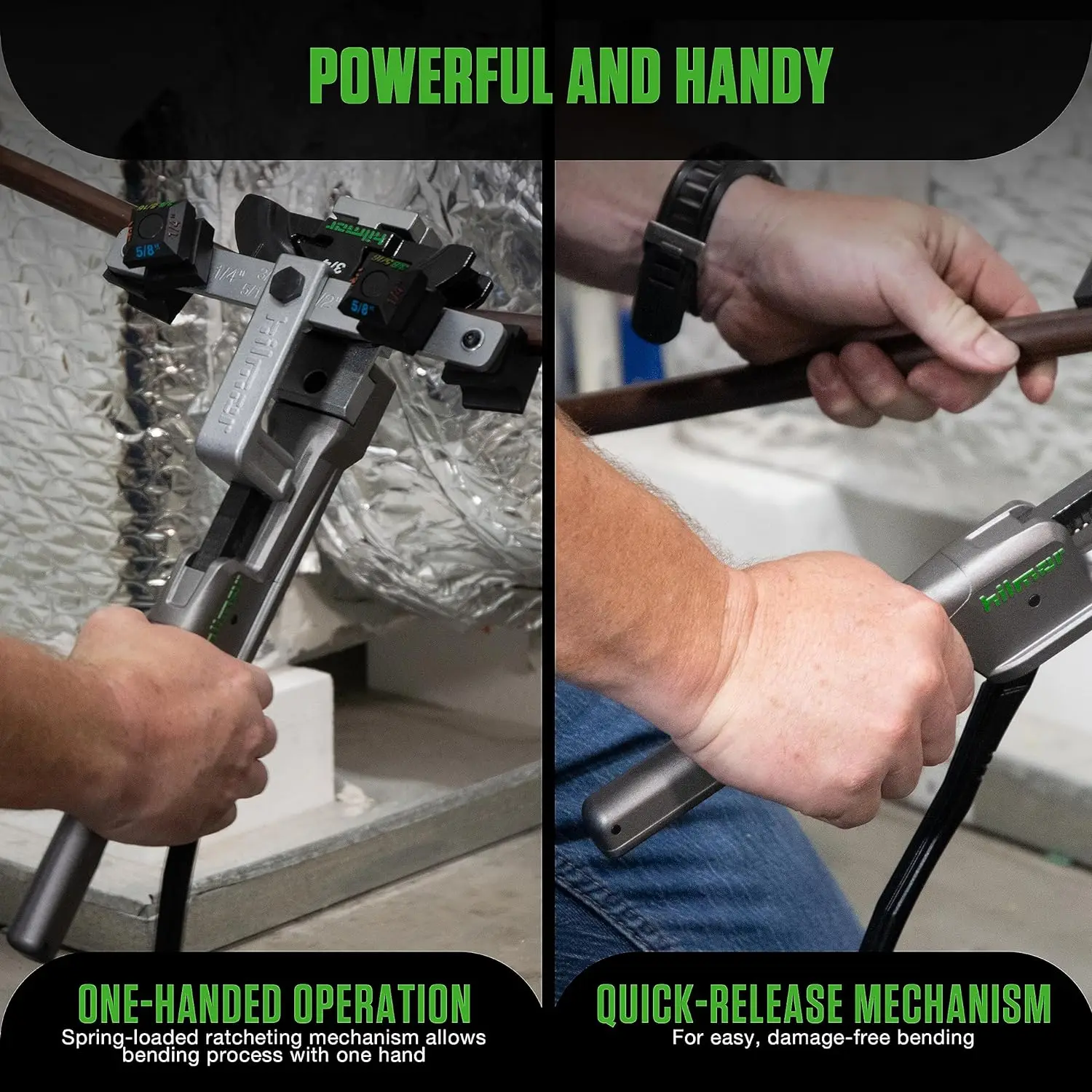 Compact Bender Kit with Reverse Bending Attachment – Home Project Needs