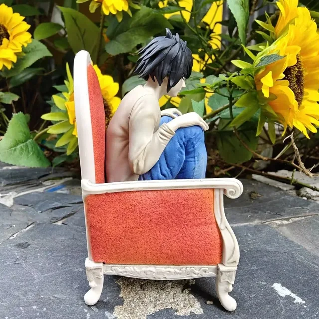 L Lawliet Sitting Position Death Note L Figure Figurines