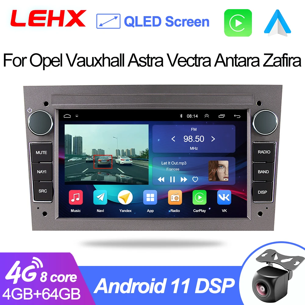 Lehx L5pro Car Android Multimedia 2din Android 11 Radio For Opel Para ...