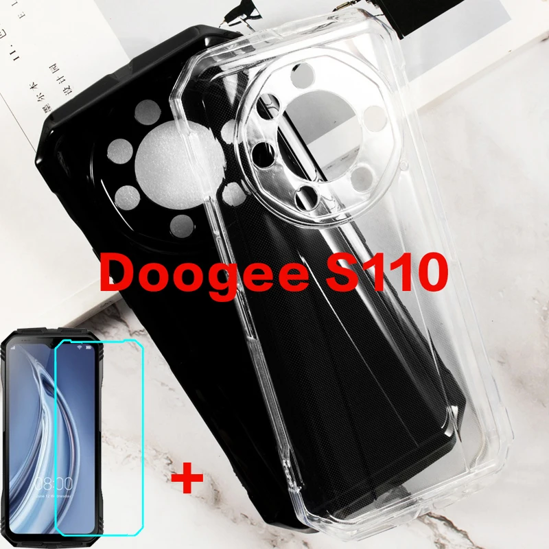 2in1-Protective-Glass-For-DOOGEE-Doogee-S110-Case-Silicon-Ultra-thin ...