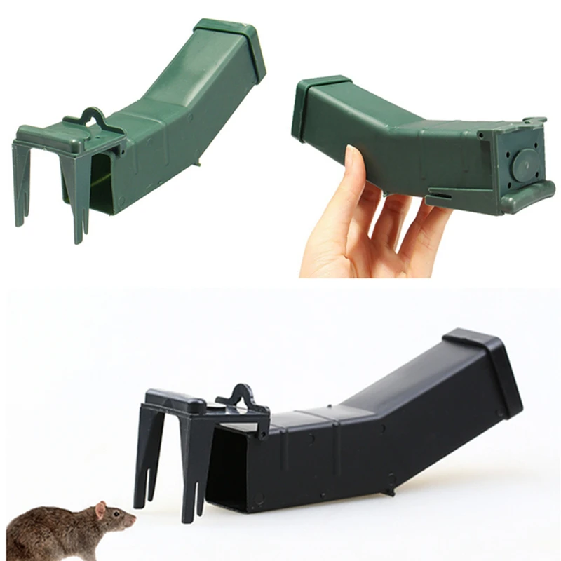 1/2/3pcs Mousetrap Bait Box Animal Control Tool Home Garden Mouse Trap ...