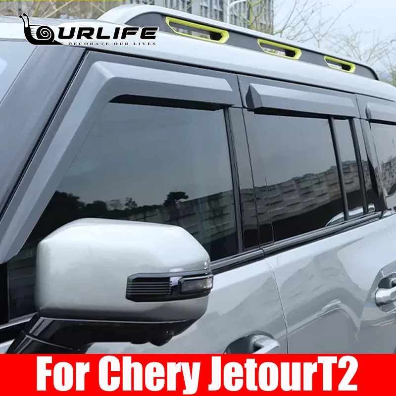 For-Chery-Jetour-T2-2023-2024-2025-Window-Visor-Awnings-Shelters-Vent ...