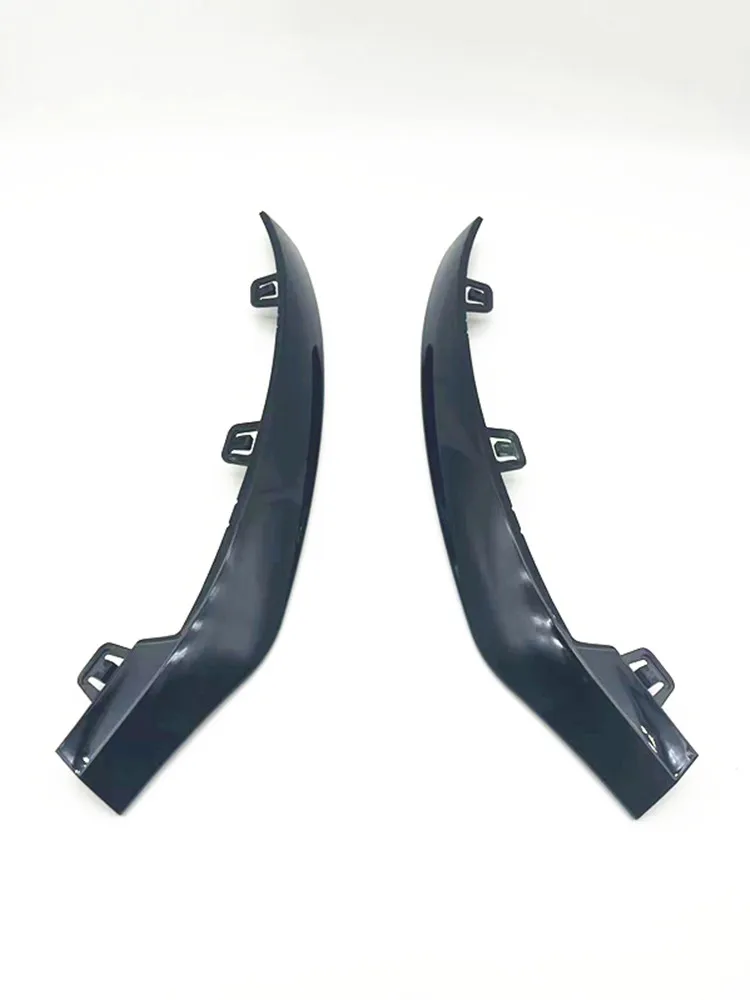 OE-A2538855300-A2538855400-Front-Bumper-Lip-Spoiler-With-Chrome-Trim ...